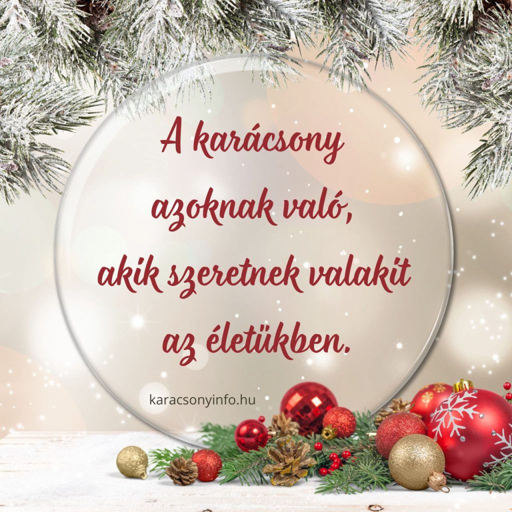 Idézetek karácsonyra szeretetről - 24 megható idézet - Karacsonyinfo.hu